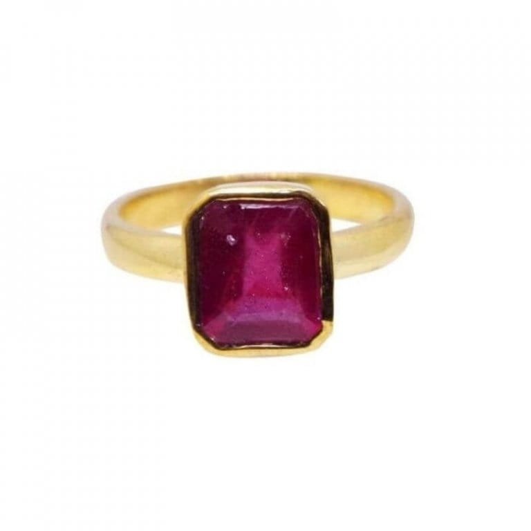 100% Natural & Certified Ruby Ring (Manik) at Best Price