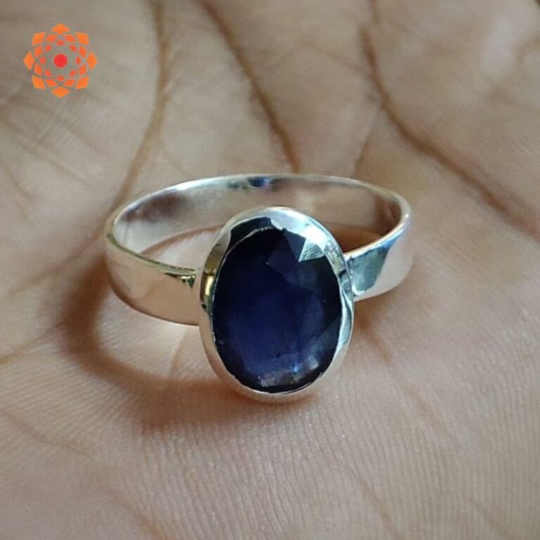 Natural And Certified Blue Sapphire Ring | Neelam Rings
