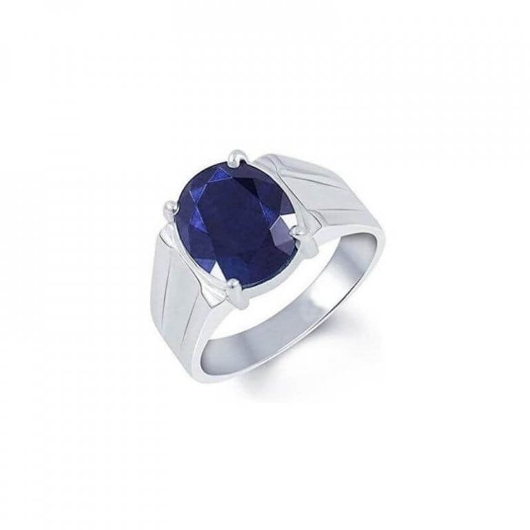 Natural And Certified Blue Sapphire Ring | Neelam Rings