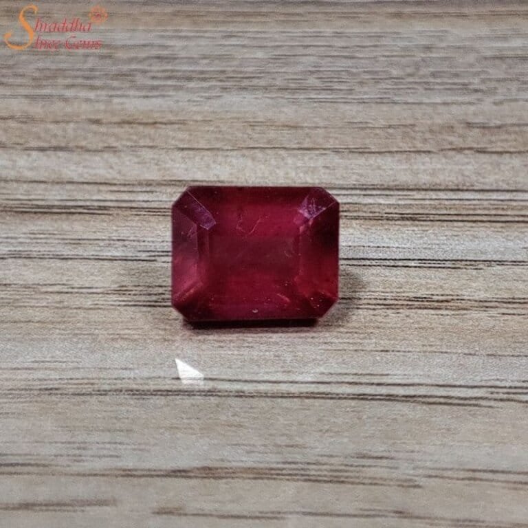 Loose ruby Gemstone - Shraddha Shree Gems