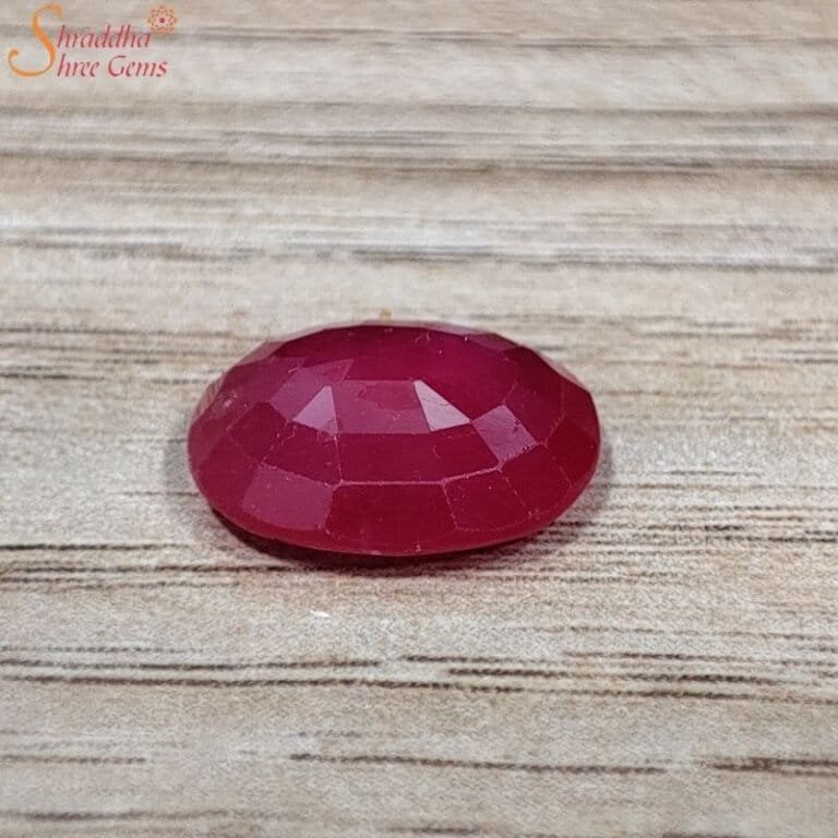Loose ruby Gemstone - Shraddha Shree Gems