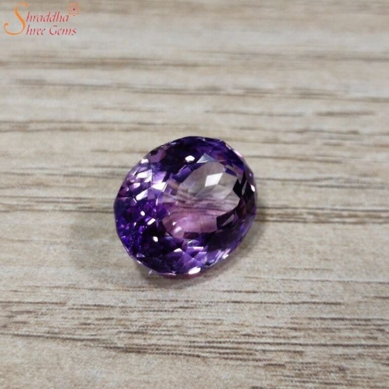 Loose Amethyst Gemstone - Shraddha Shree Gems
