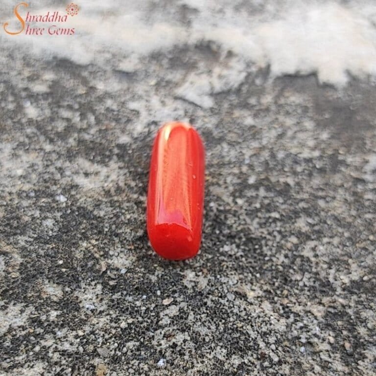 Loose Coral Stone (Munga Stone) - Shraddha Shree Gems