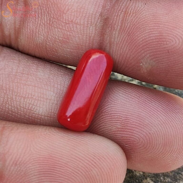Loose Coral Stone (Munga Stone) - Shraddha Shree Gems