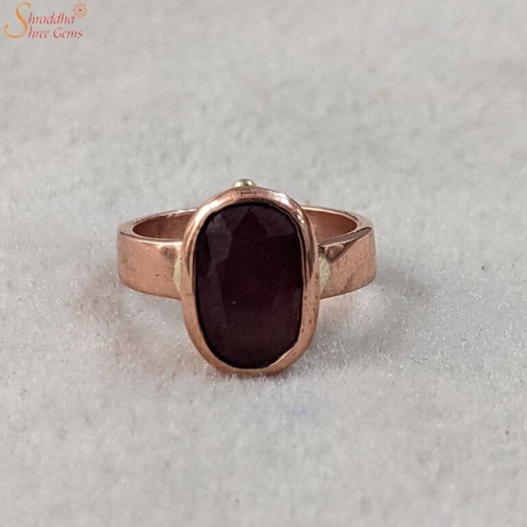 100% Natural & Certified Ruby Ring (Manik) at Best Price