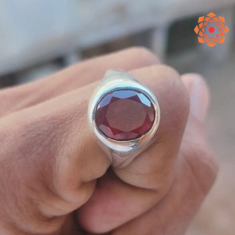 Natural Ruby Ring | Certified Manik Gemstone Ring