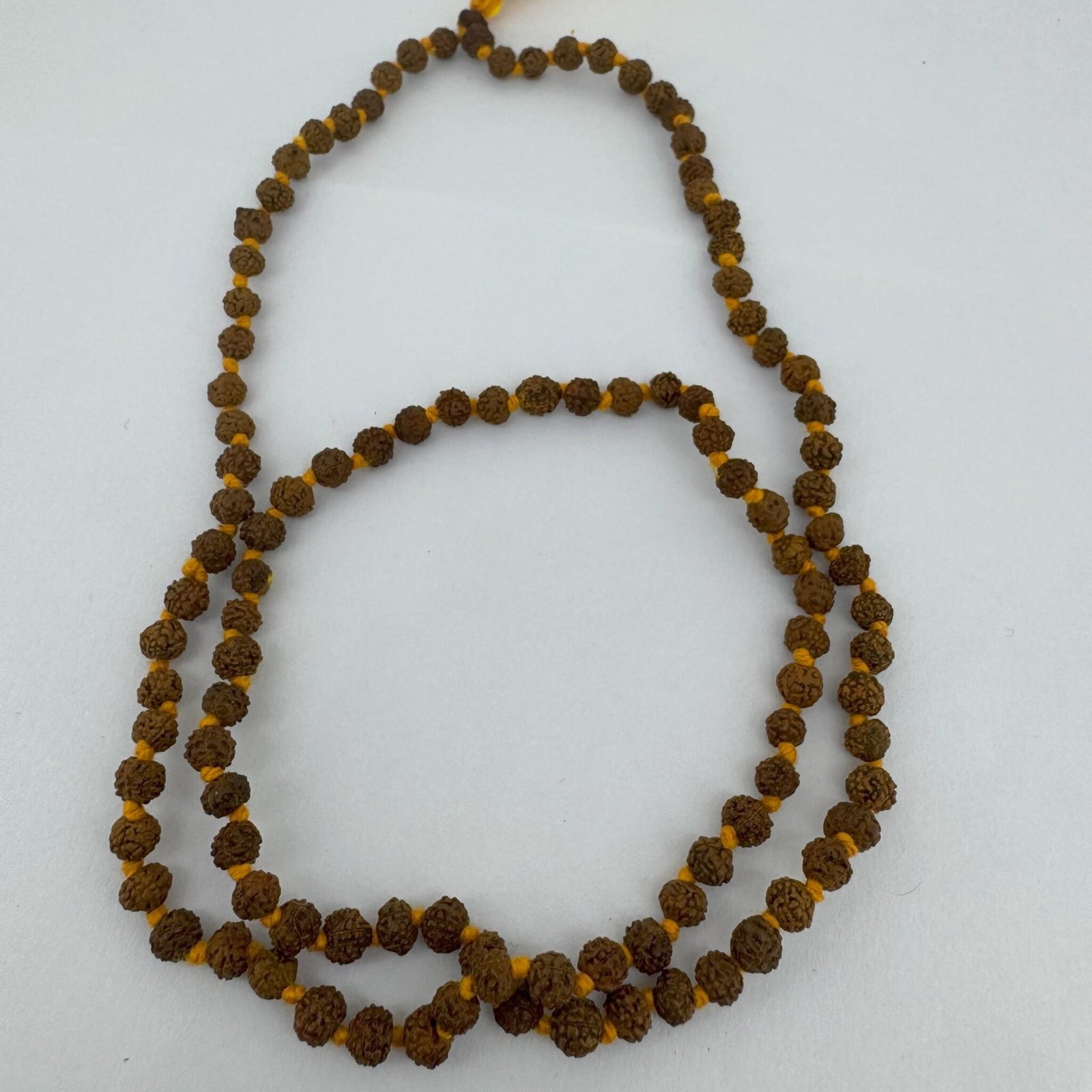 Authentic Zero Size Rudraksha Mala - 108 Sacred Beads - Shraddha Shree Gems
